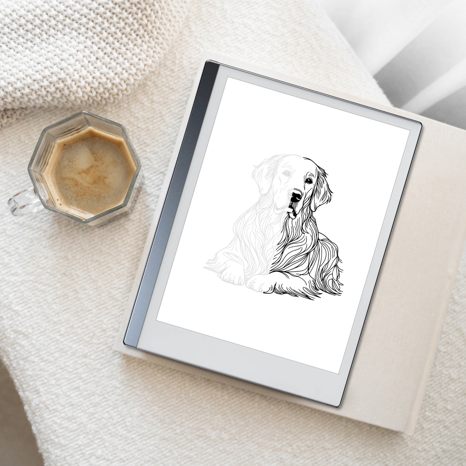 Remarkable Tracing Book - Dog | Mindfulness on Remarkable 2 Drawing ...