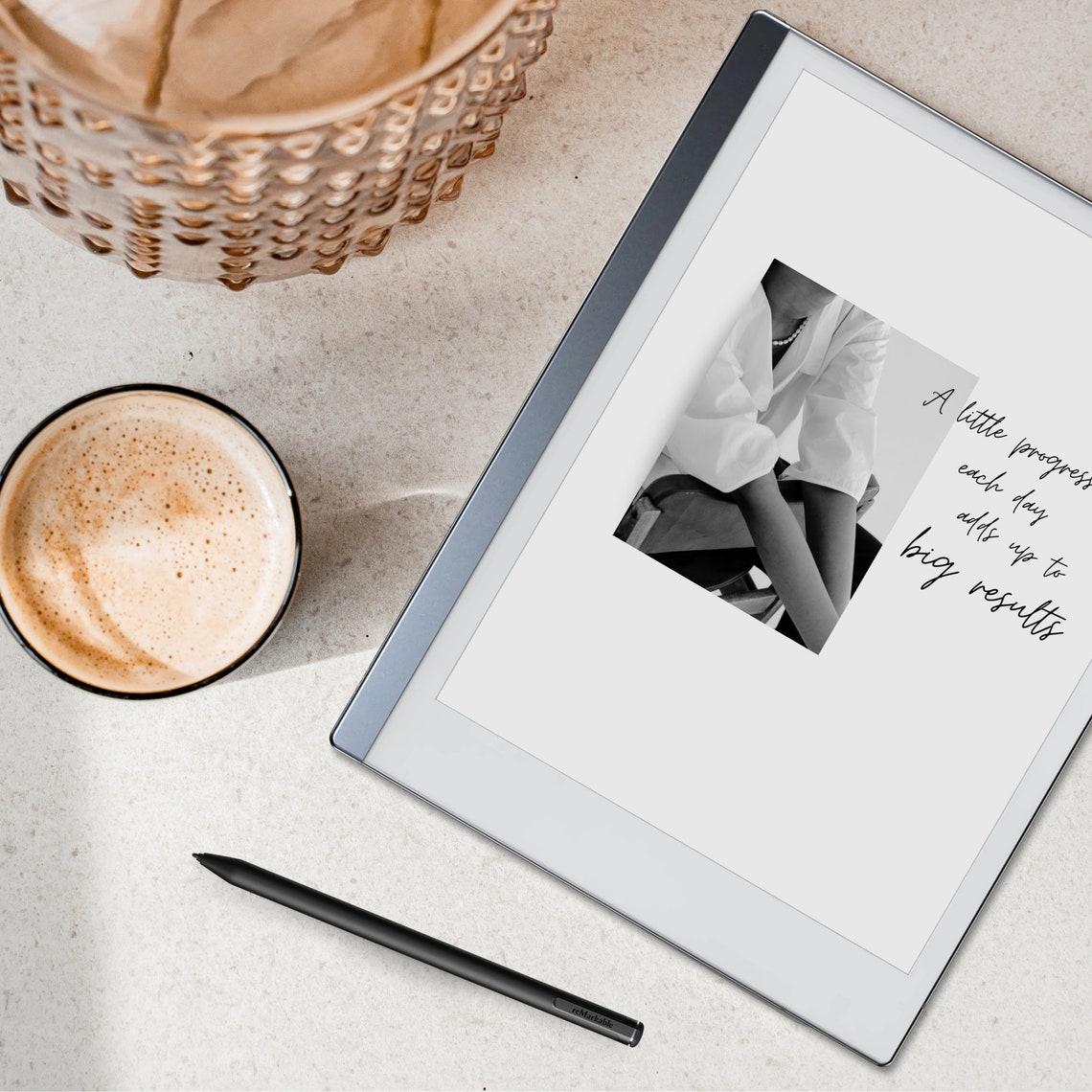 Remarkable Notebook Sleep Screen Template | Remarkable 1 Custom Lock ...