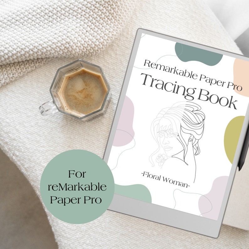 Tracing Book Remarkable With Illustrations of Woman - Mindfulness on ...