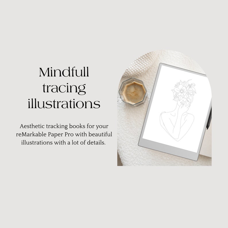 Tracing Book Remarkable With Illustrations of Woman - Mindfulness on ...