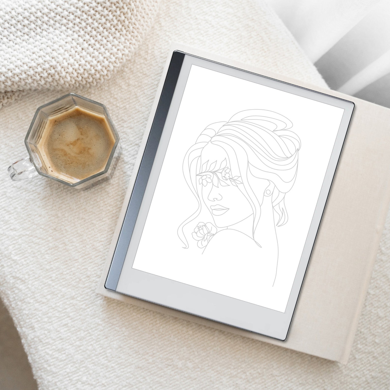 Tracing Book Remarkable With Illustrations of Women - Mindfulness on ...
