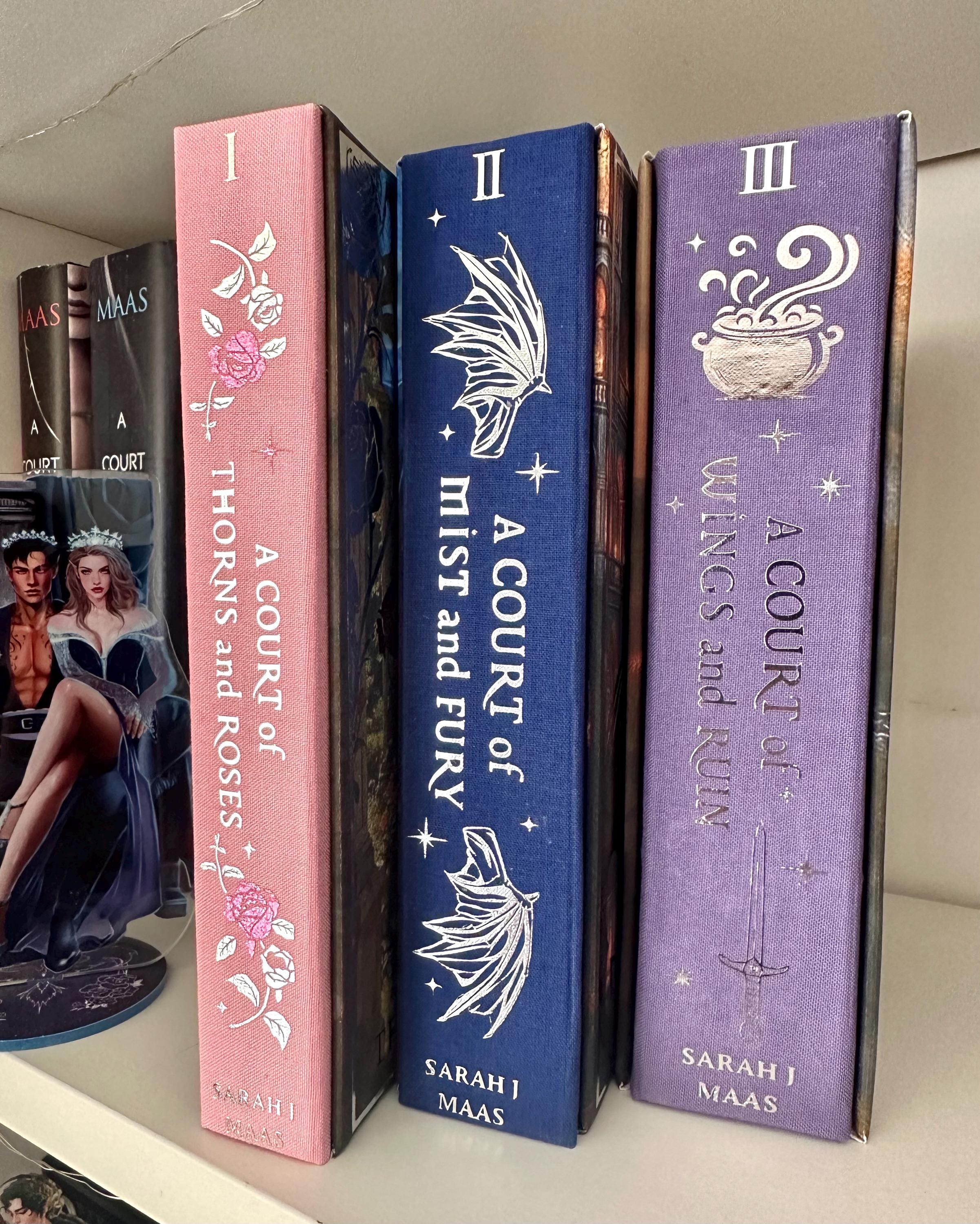 Handmade ACOTAR Rebound Set (books 1–3) | Custom Sarah J. Maas Edition ...