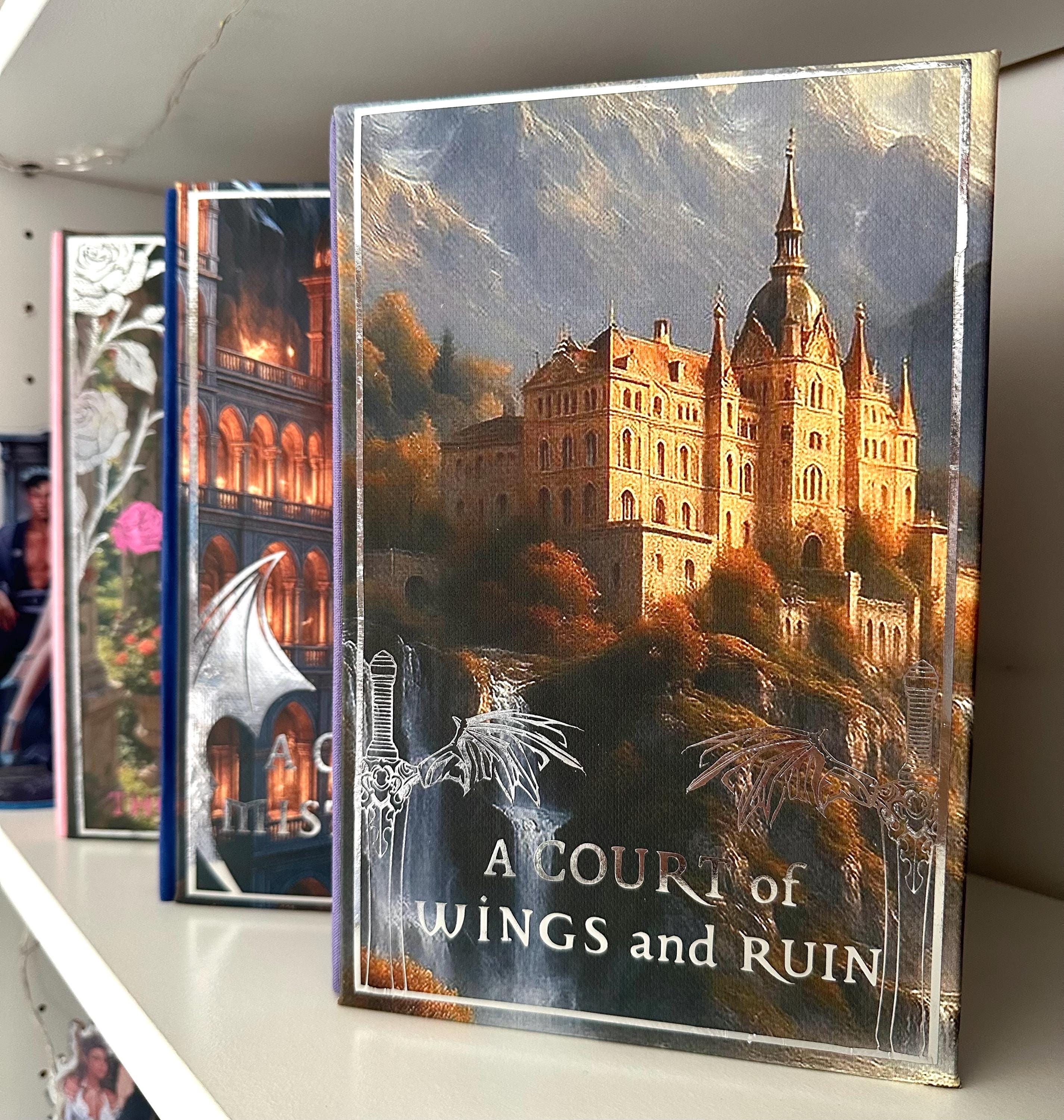 Handmade ACOTAR Rebound Set (books 1–3) | Custom Sarah J. Maas Edition ...