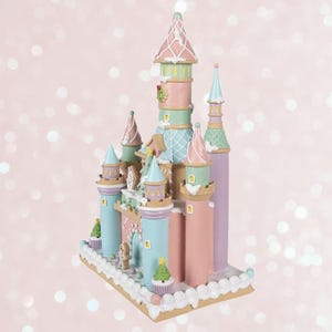 Winter Wonderland Pastel Christmas Castle, Magical, Sweet, Kid's ...