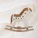 Cuddly Horse Rocking Toy, Big Plush Decor, Soft Animal Decoration, Cute ...