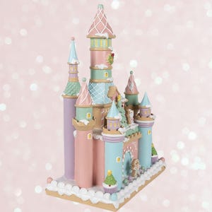 Winter Wonderland Pastel Christmas Castle, Magical, Sweet, Kid's ...