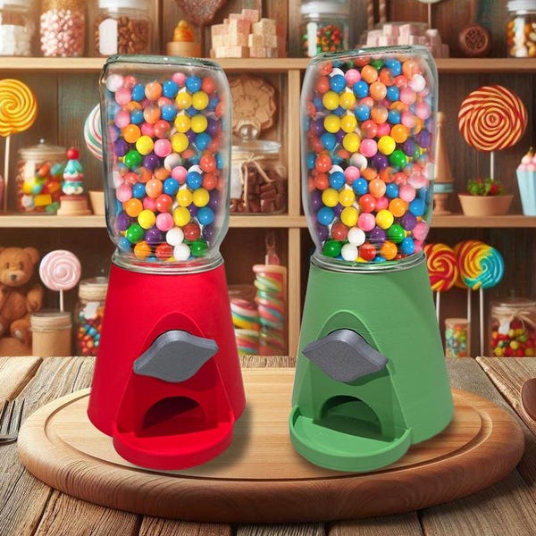 3d Printed Candy Dispensers - Etsy