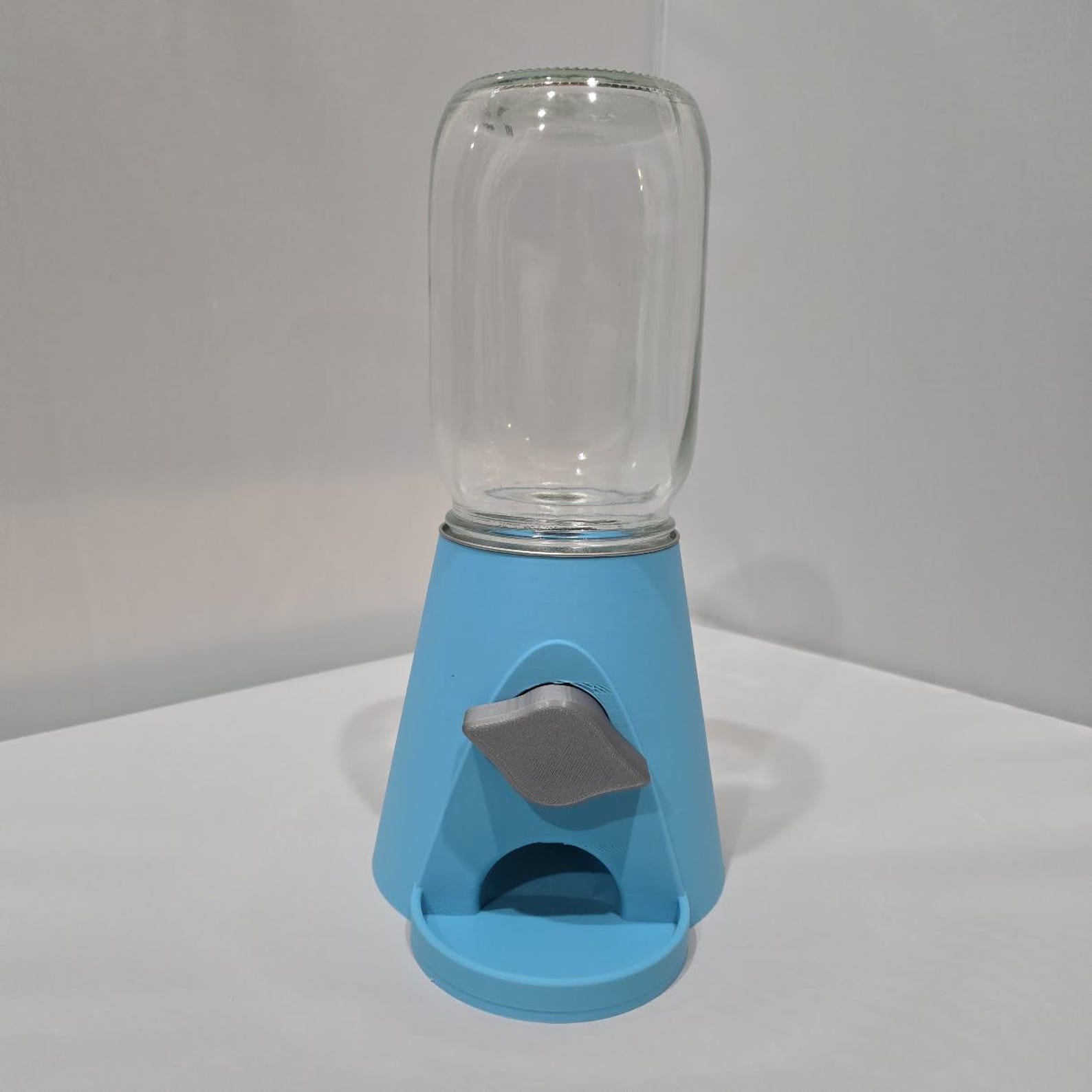 Large Candy Dispenser 3D Printed Includes 32oz Wide Mouth Mason Jar ...