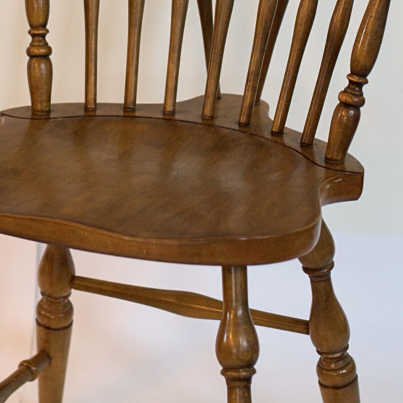 Pennsylvania House Solid Fiddle Back Dining Side Chairs - Set of 4 - Etsy