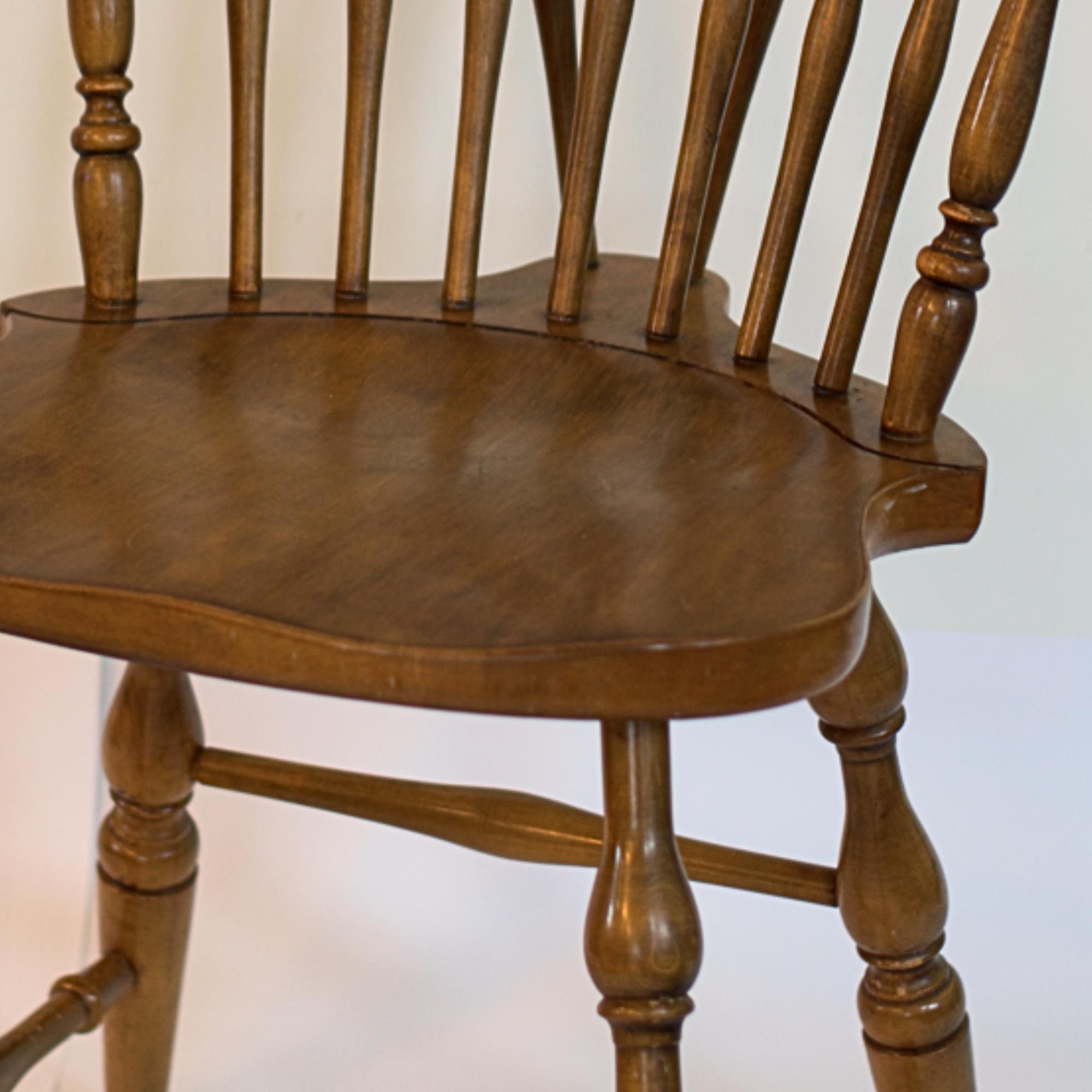 Pennsylvania House Solid Fiddle Back Dining Side Chairs - Set of 4 - Etsy