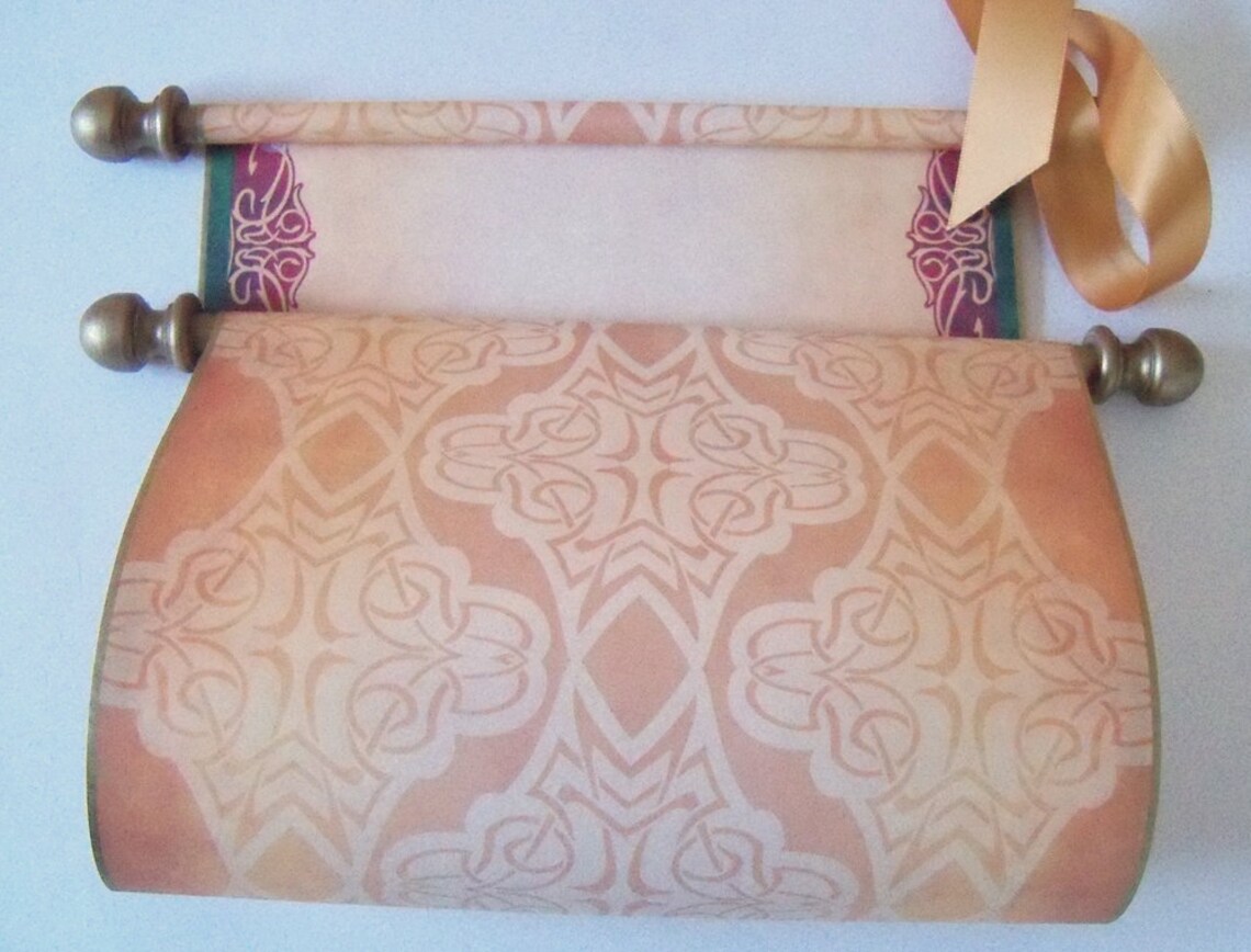 Customizable Scroll Wedding Gift Anniversary Keepsake - Etsy