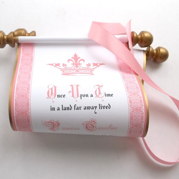 Scroll Invitation - Etsy