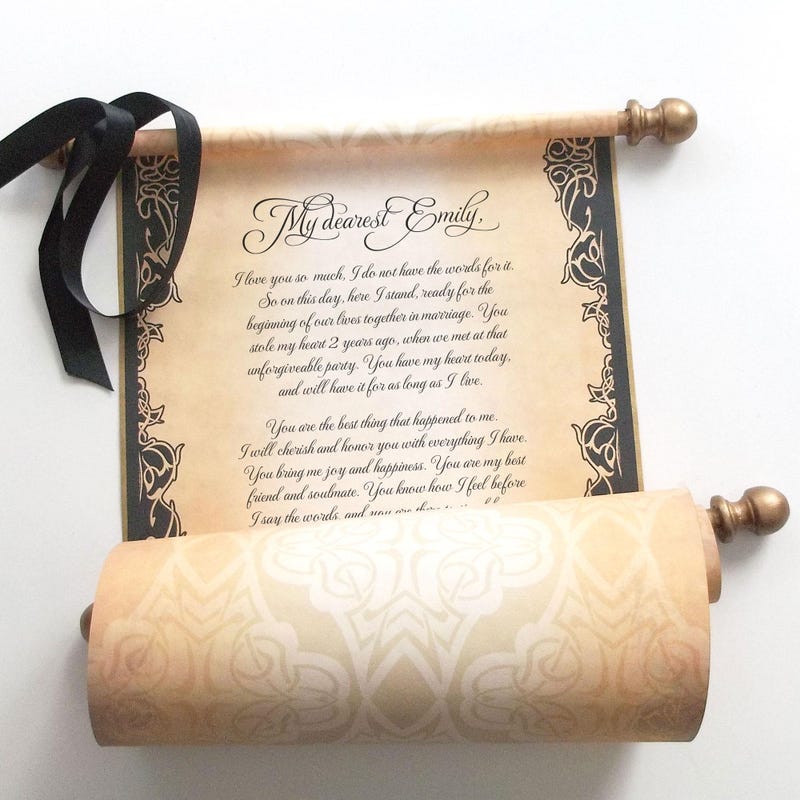 5 and 39 Scroll - Etsy