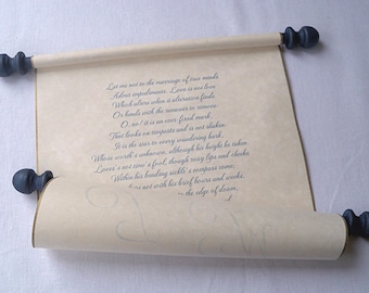 Love Letter Scroll | Etsy