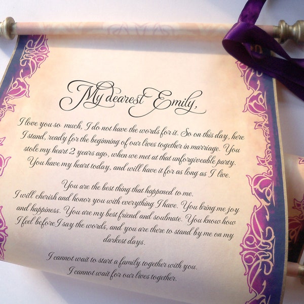 Blank Scroll - Etsy