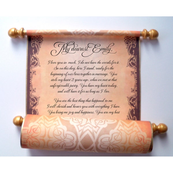 Parchment Scroll - Etsy