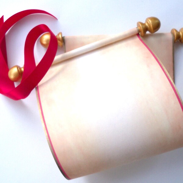 Santa Scroll - Etsy