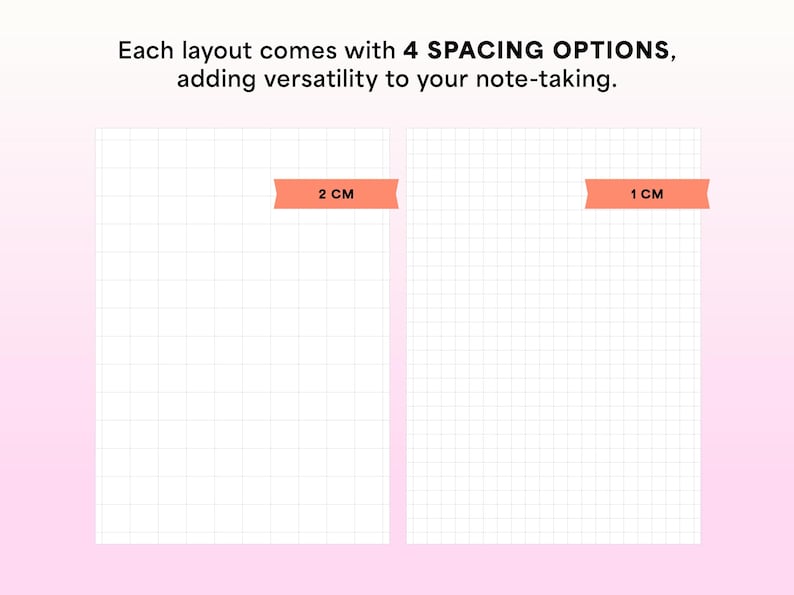 Printable Graph Paper, 4 Different Sizes (millimeters) — A4 and A5 ...