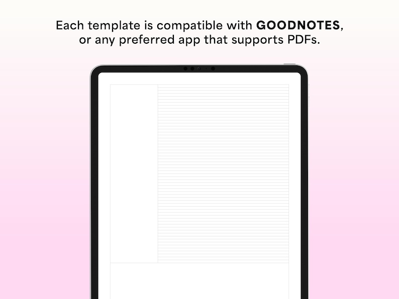 Printable Lined Paper With 3 Different Spacings, Lined Notebook Paper ...