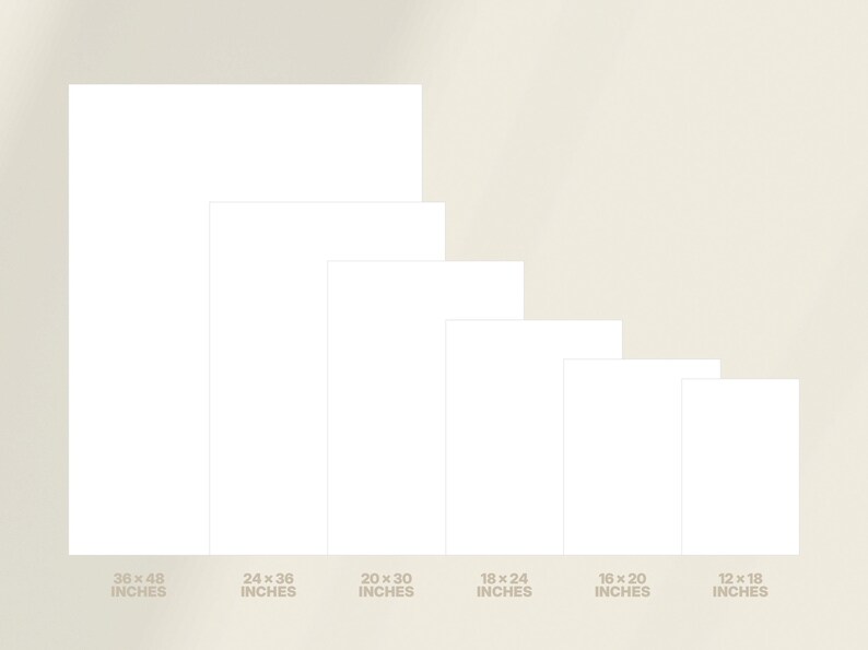 2026 Monthly Calendar Poster Set Printable — Modern Color Oversized ...