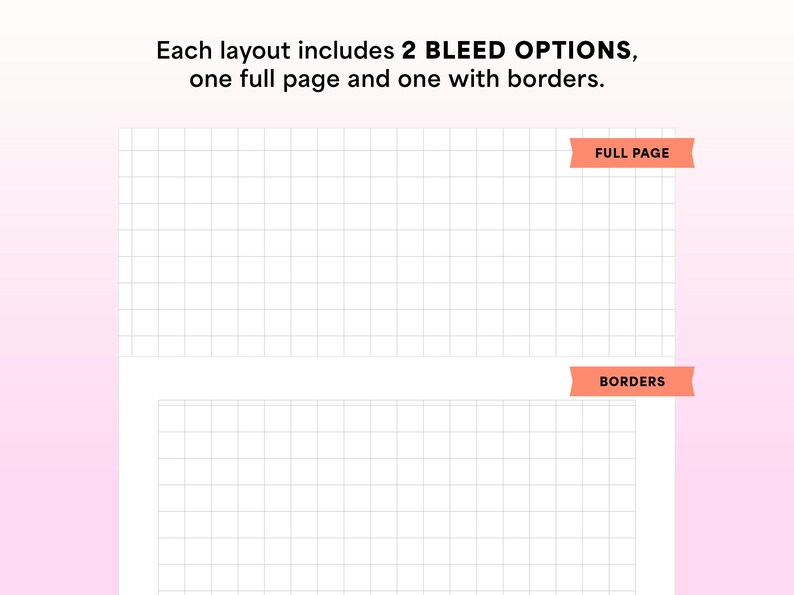 Printable Graph Paper, 4 Different Sizes (millimeters) — A4 and A5 ...