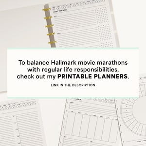 Hallmark Christmas Movie BINGO, Printable Hallmark Movie Game - Etsy