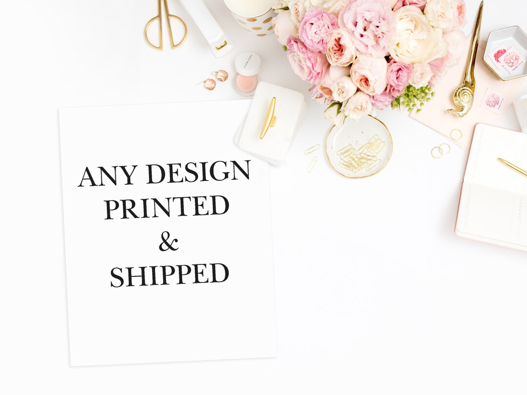 Printed and Shipped Designs - Etsy