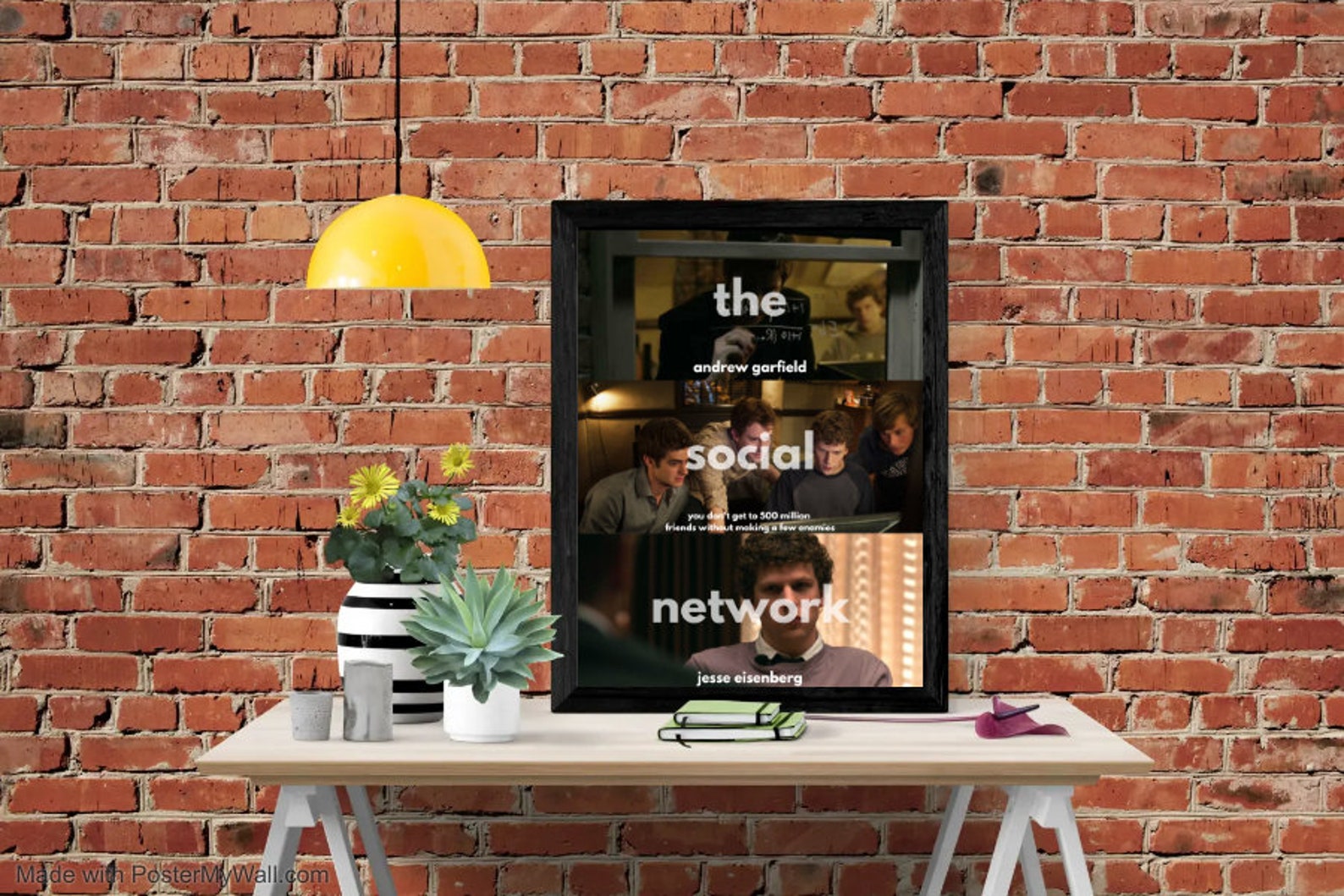 The Social Network Movie Poster - Aesthetic Digital Download - Facebook, Mark Zuckerberg, Jesse ...