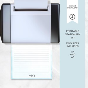 Three Little Pigs Stationary Set, Children's Writing Paper, Digital ...