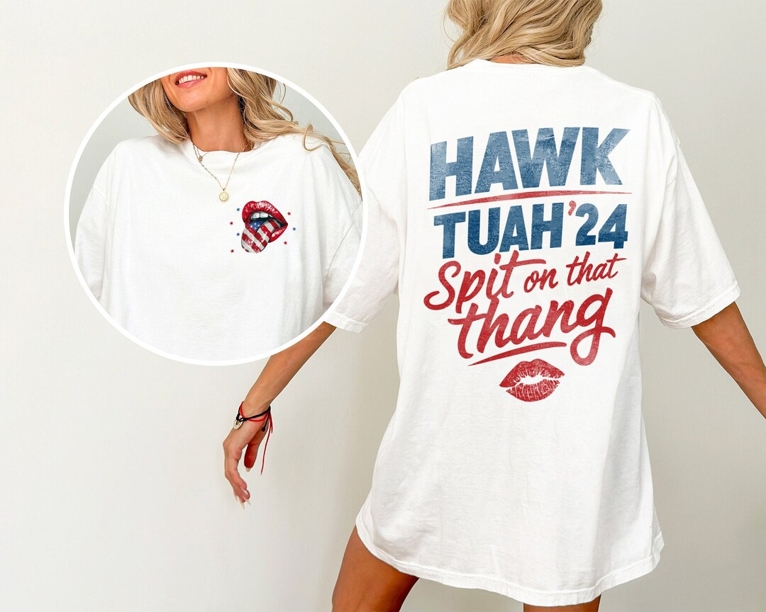 Hawk Tuah 24 Spit on That Thang PNG, Funny Viral Meme 2024, If She Don ...