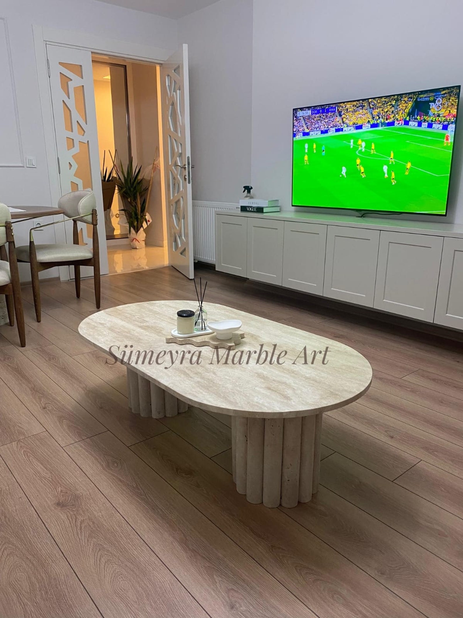 Natural Travertine Middle Coffee Table Antique Travertine Pedestal ...