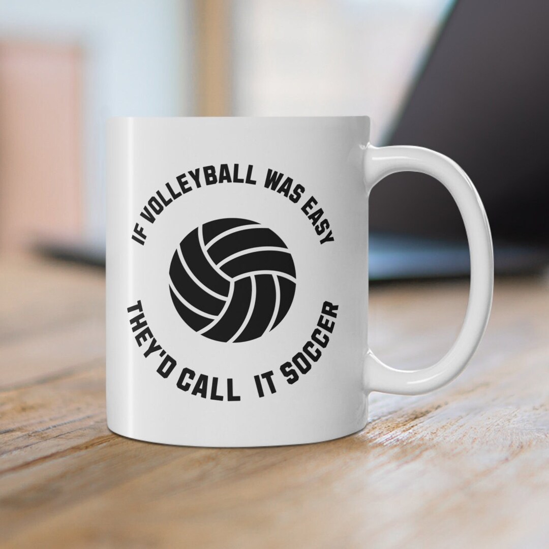 Volleyball Mom Gift Mug, Funny Sports Mom Cup Volleyball Lover's Gift ...