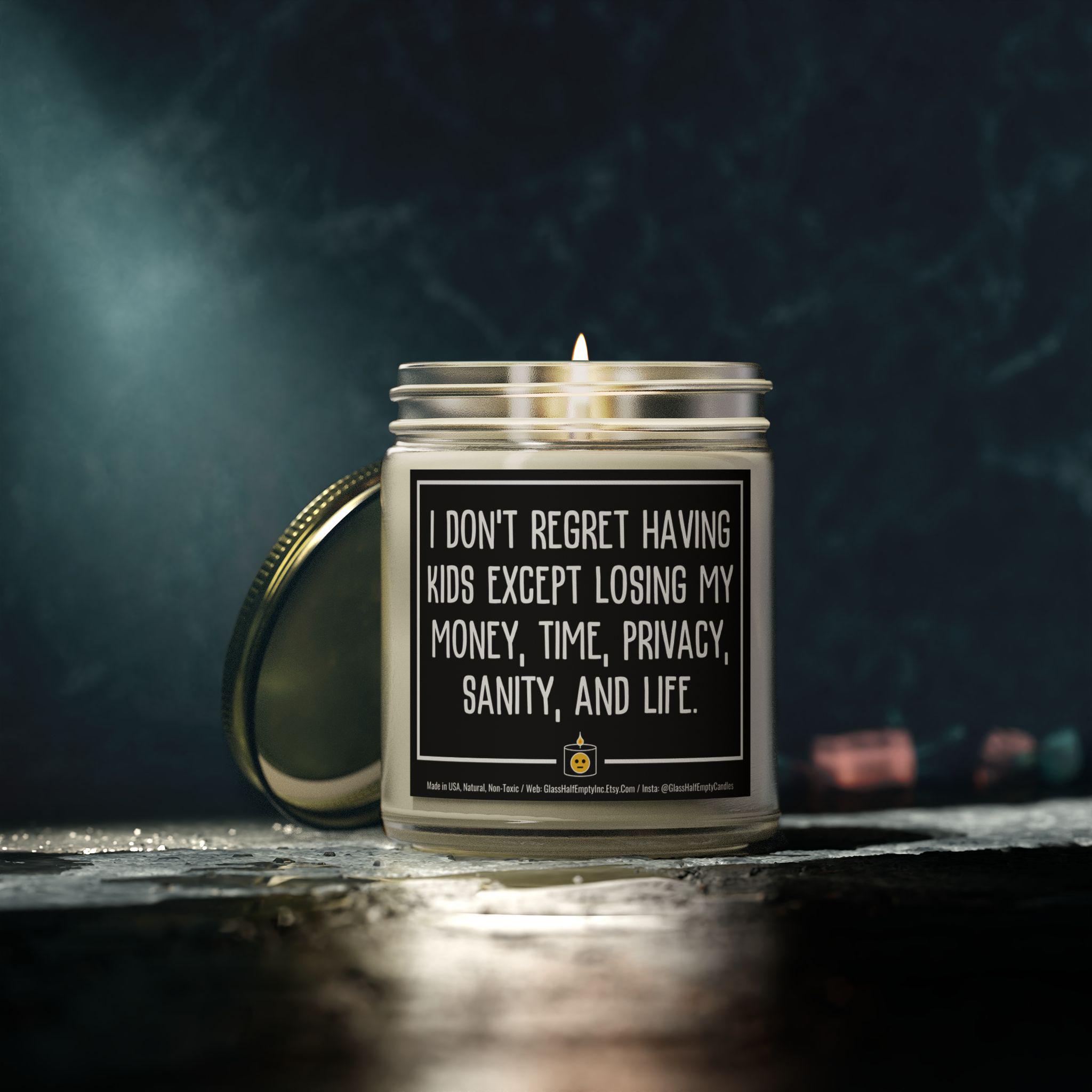 Child Regret, Funny Candle, Kids and Family, Funny Cheap Gift Idea ...