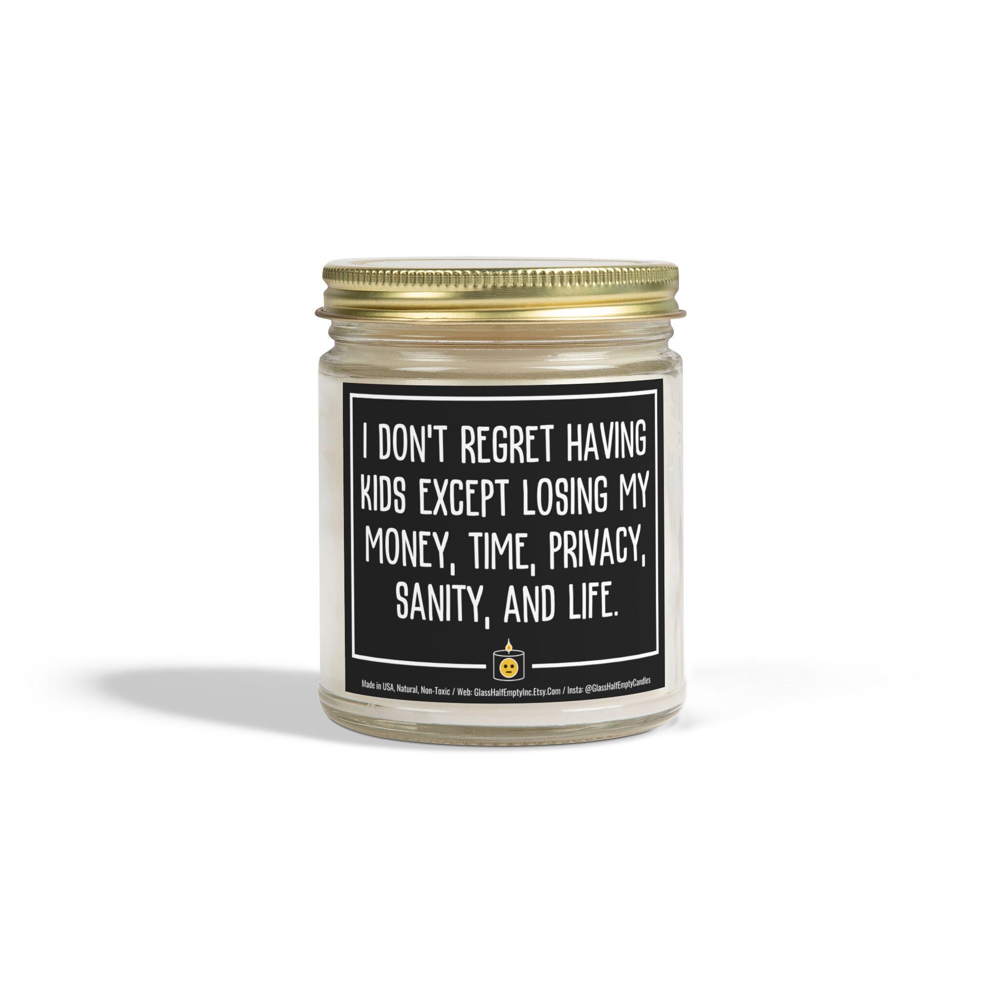 Child Regret, Funny Candle, Kids and Family, Funny Cheap Gift Idea ...