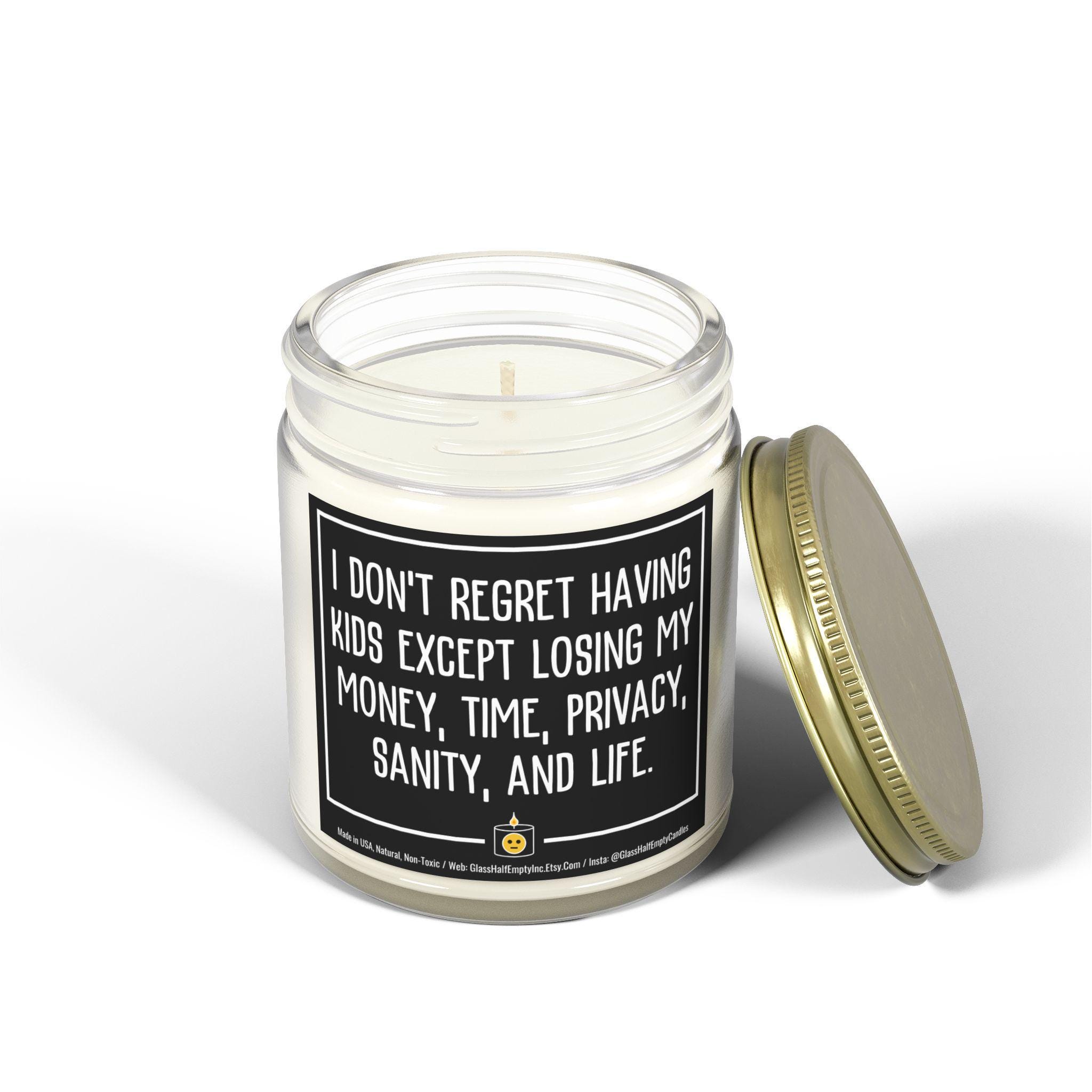 Child Regret, Funny Candle, Kids and Family, Funny Cheap Gift Idea ...