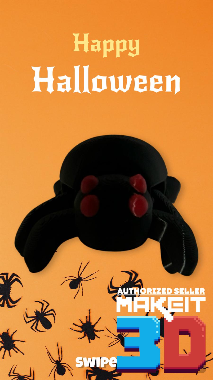 3D Printable Articulated Flexi Spider - Etsy