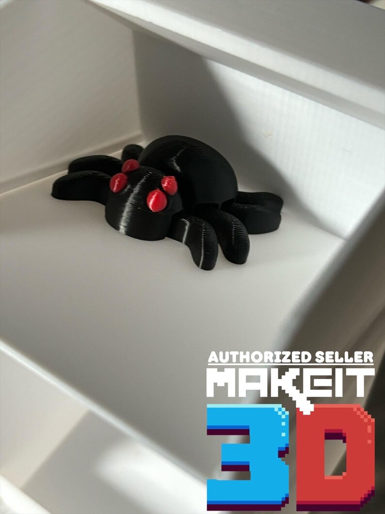 3D Printable Articulated Flexi Spider - Etsy