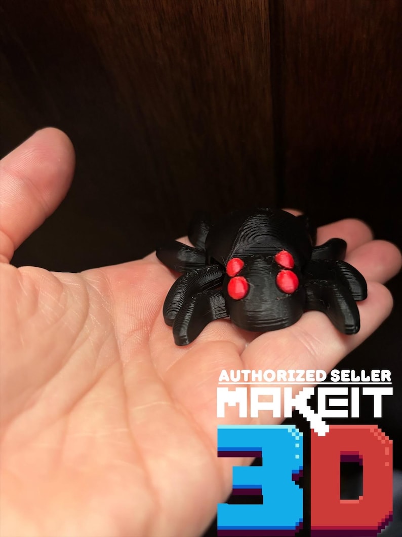 3D Printable Articulated Flexi Spider - Etsy