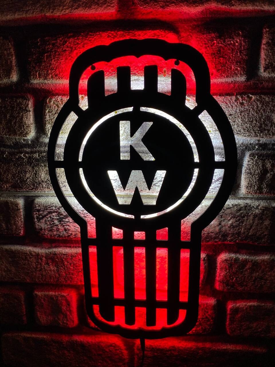 Kenworth Truck Lighted Wall Decor , Kenworth Truck Led Sign , Office ...