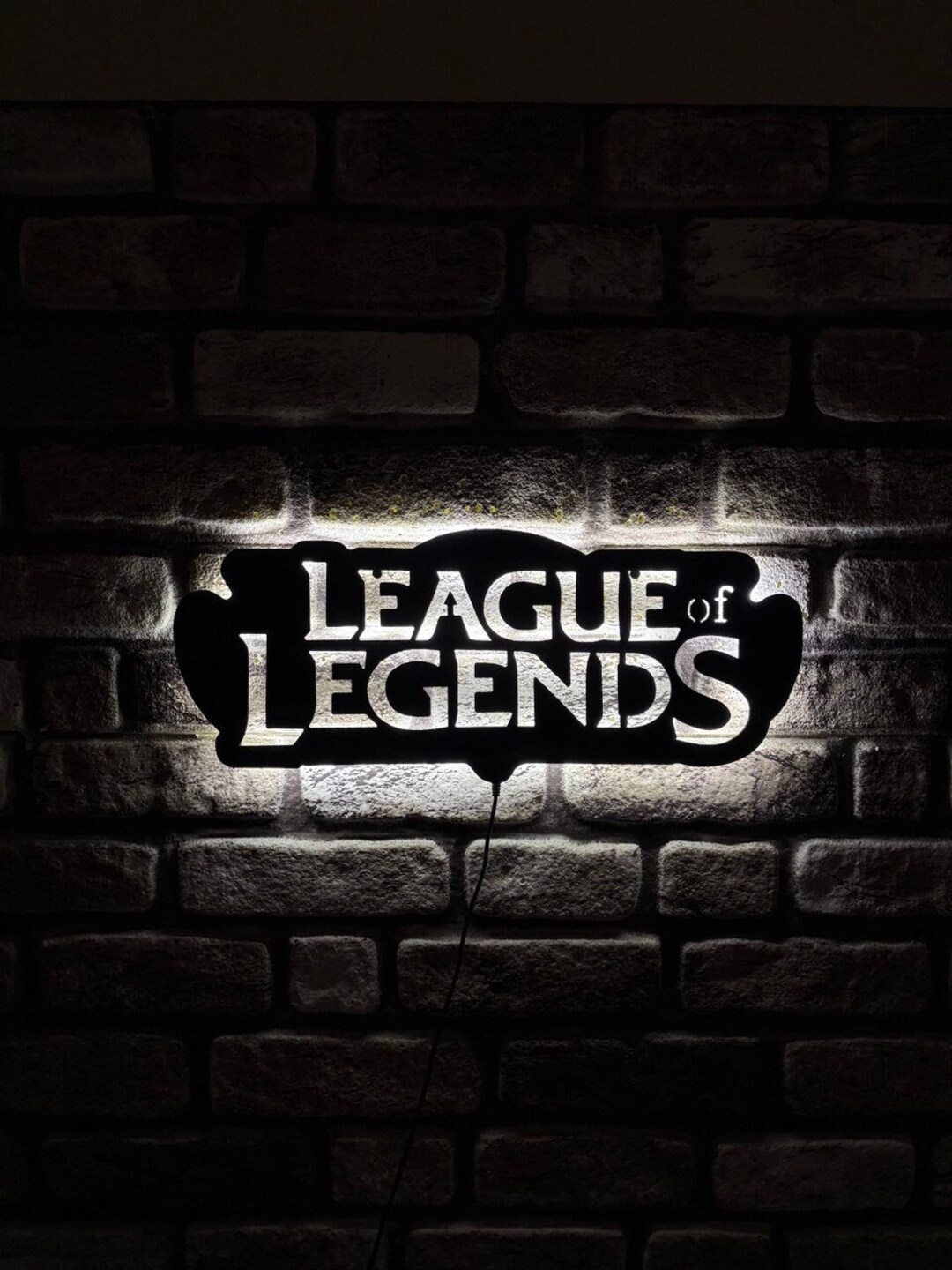 League of Legends Led Sign , Lol Fans Led Light , Lighted Wall Decor ...
