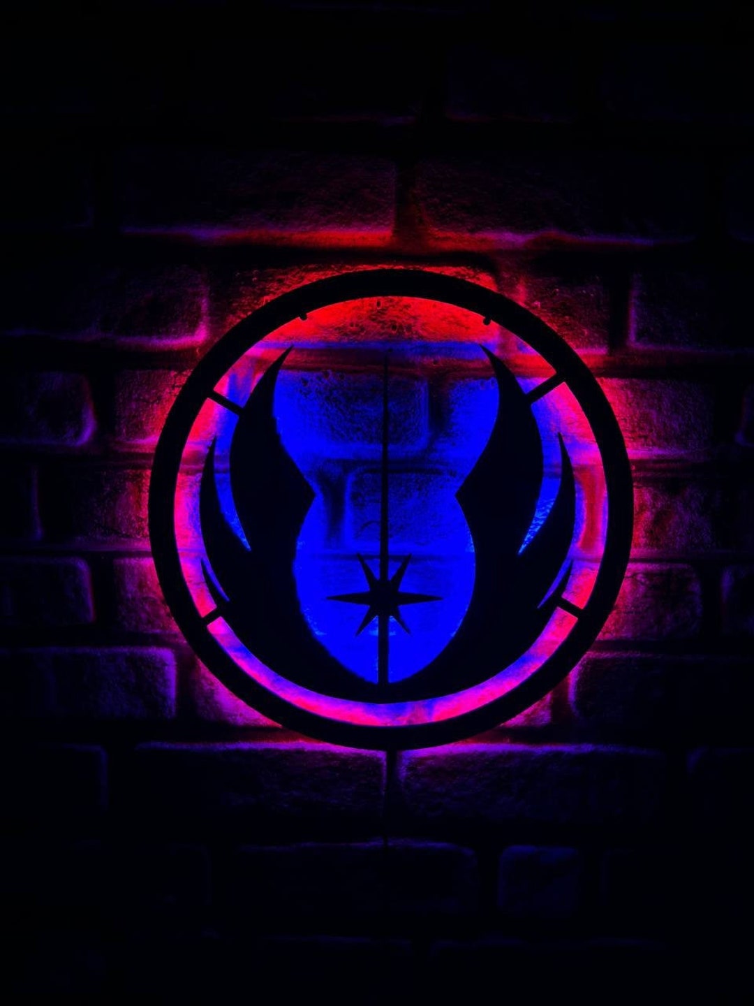 Rebel Empire Led Sign , Star Wars Lighted Wall Decor , Star Wars Led ...