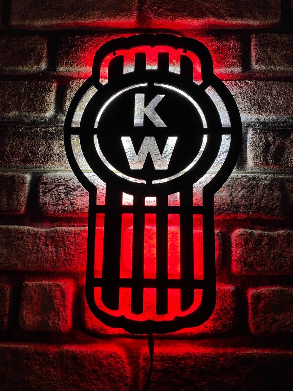 Kenworth Truck Lighted Wall Decor , Kenworth Truck Led Sign , Office ...