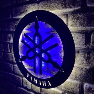 Yamaha Led Sign , Yamaha Fans Led Light , Motorcycle Decor , Gifts for ...