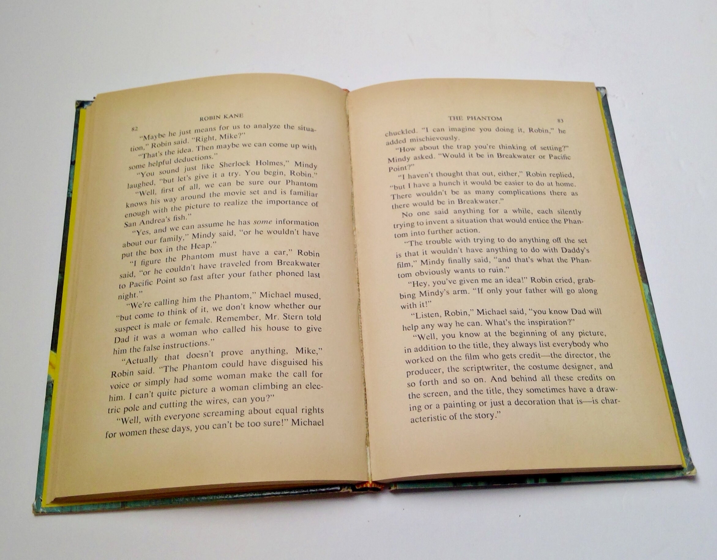 1966 Vintage Robin Kane Book the MYSTERY of the PHANTOM Young Reader ...