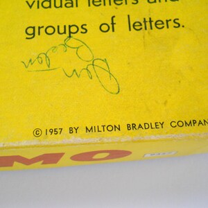 Vintage Phonetic Quizmo 1957 Milton Bradley Educational Lotto Game ...
