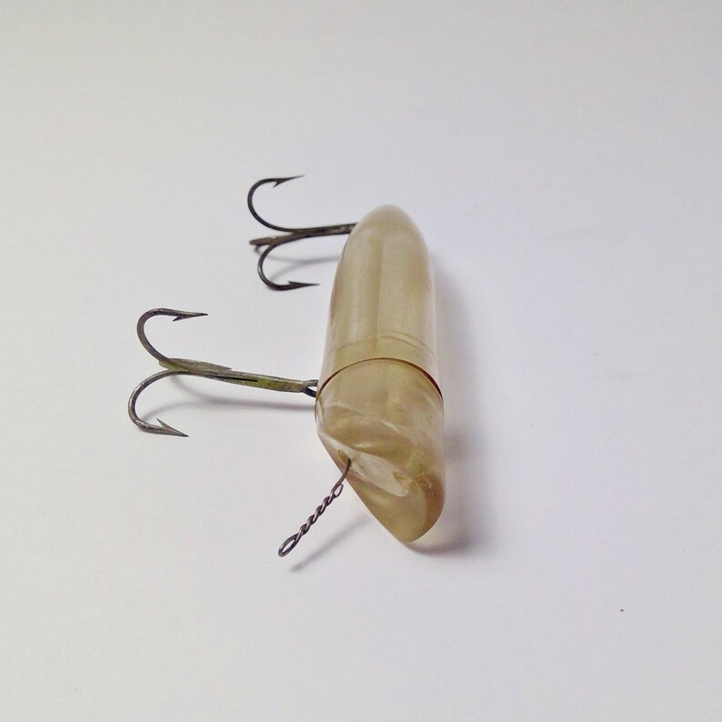 Vintage Clear Plastic Live Lure Rice Eng Co Fishing Lure - Etsy