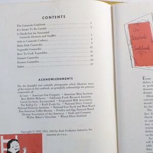 Vintage 1950s Mid Century Cookbooks Casserole Quick Dishes - Etsy