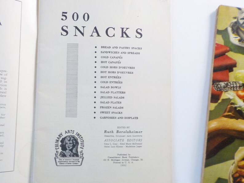 Vintage 1950s Mid Century Cookbooks Casserole Quick Dishes - Etsy