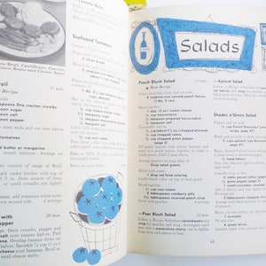 Vintage 1950s Mid Century Cookbooks Casserole Quick Dishes - Etsy
