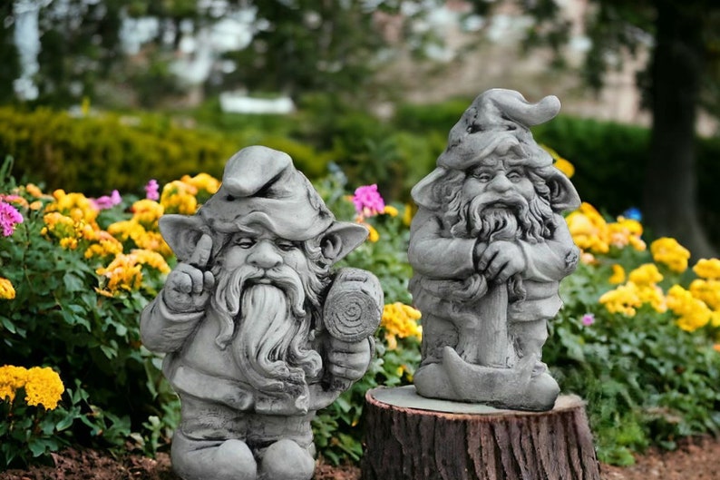 Outdoor Troll Figurine Realistic Cement Decoration Sculpture Stone ...